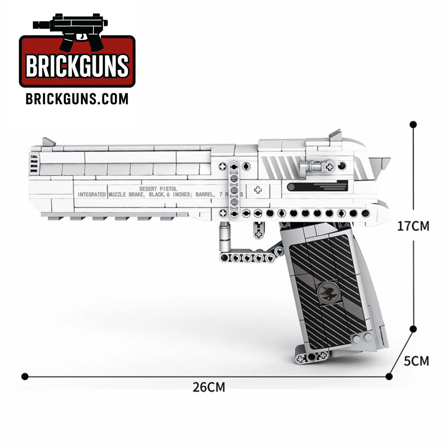 The Lego Desert Eagle – Brick Guns